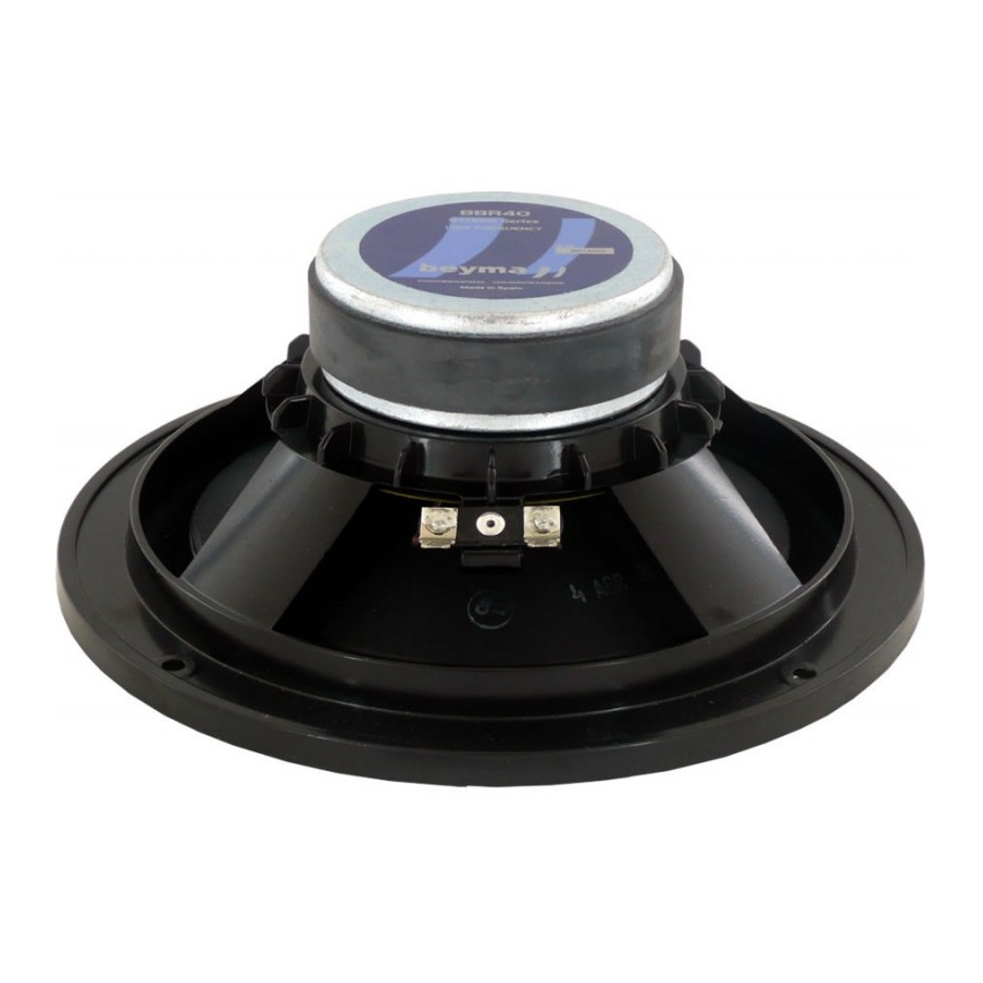 Beyma 8BR40/N - 8" 50W 8 Ohm from Beyma £41.26 IN STOCK (3 Jun 2018)